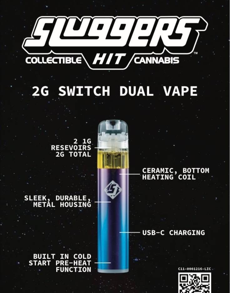SLUGGERS HIT DISPOSABLE - SLUGGERS 2G DISPOSABLE